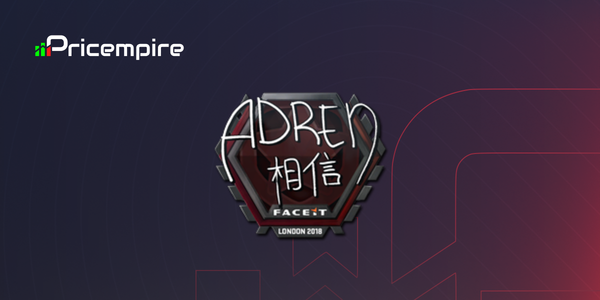 Sticker | AdreN | London 2018 | CS2 Market Stats & Analysis