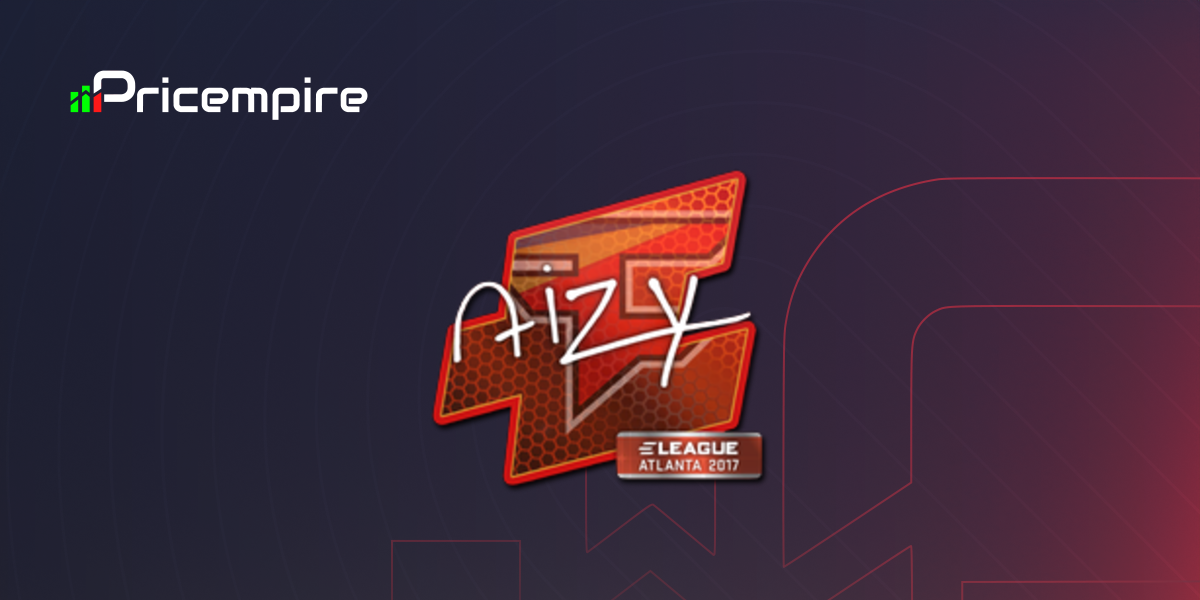 Sticker | aizy | Atlanta 2017 | CS2 Market Stats & Analysis