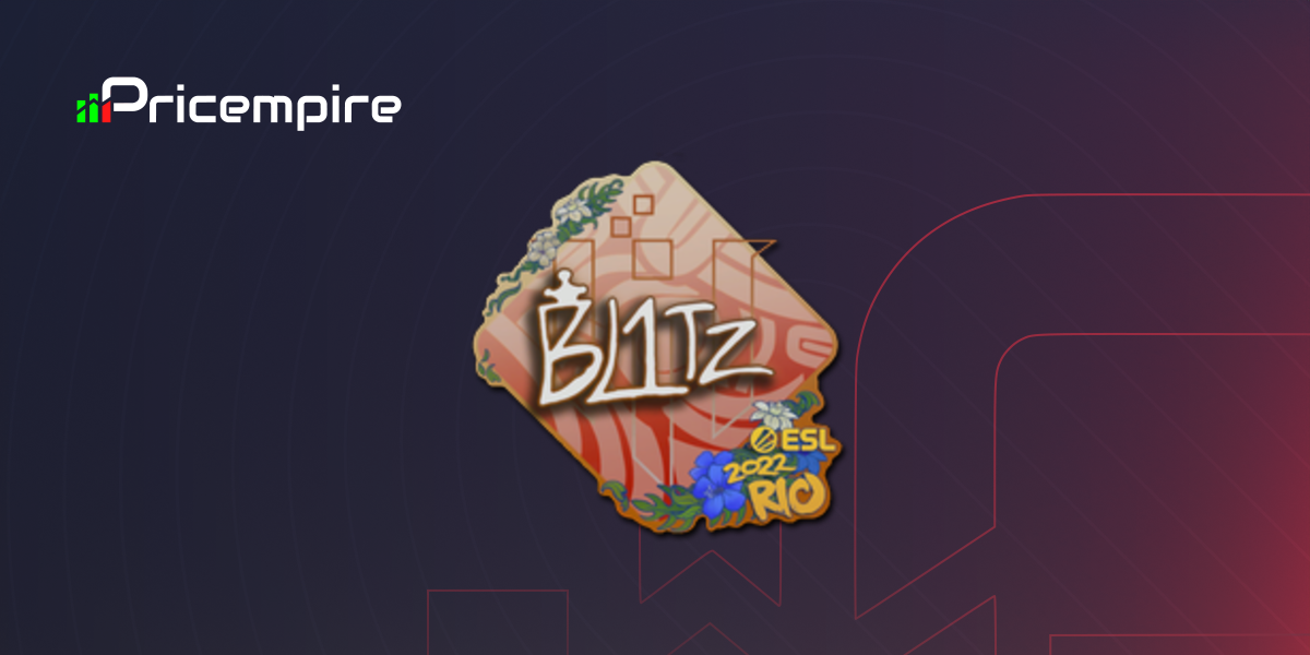Sticker | bLitz | Rio 2022 | CS2 Market Stats & Analysis