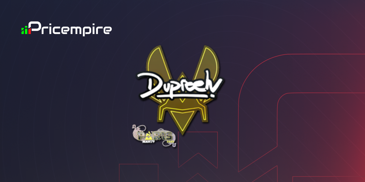 Sticker | dupreeh | Paris 2023 | CS2 Market Stats & Analysis