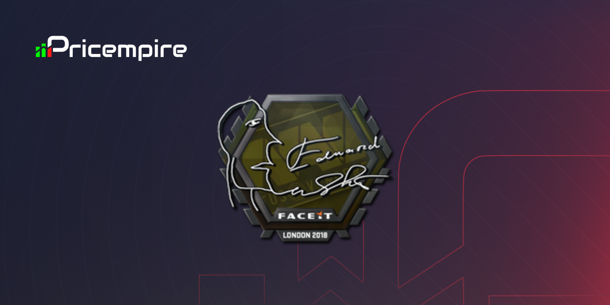 Sticker | Edward | London 2018 | CS2 Market Stats & Analysis