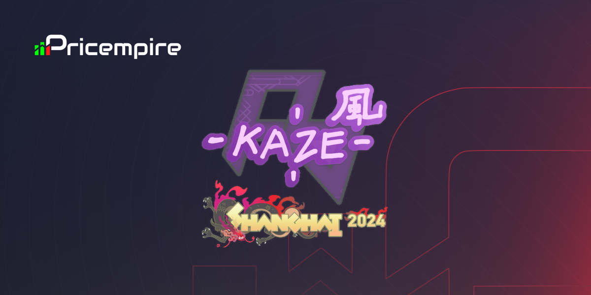Sticker | Kaze | Shanghai 2024 - CSGO autograph-stickers