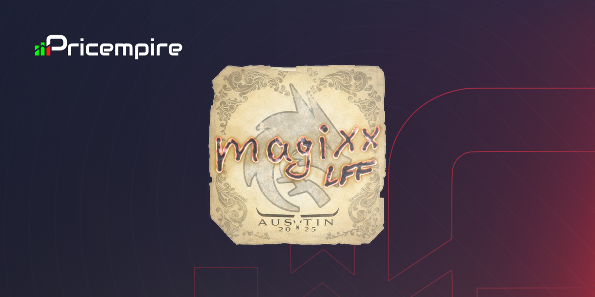 Sticker | magixx | Austin 2025 | CS2 Market Stats & Analysis