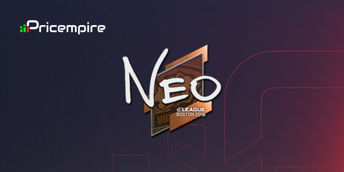 Sticker | NEO | Boston 2018 | CS2 Market Stats & Analysis