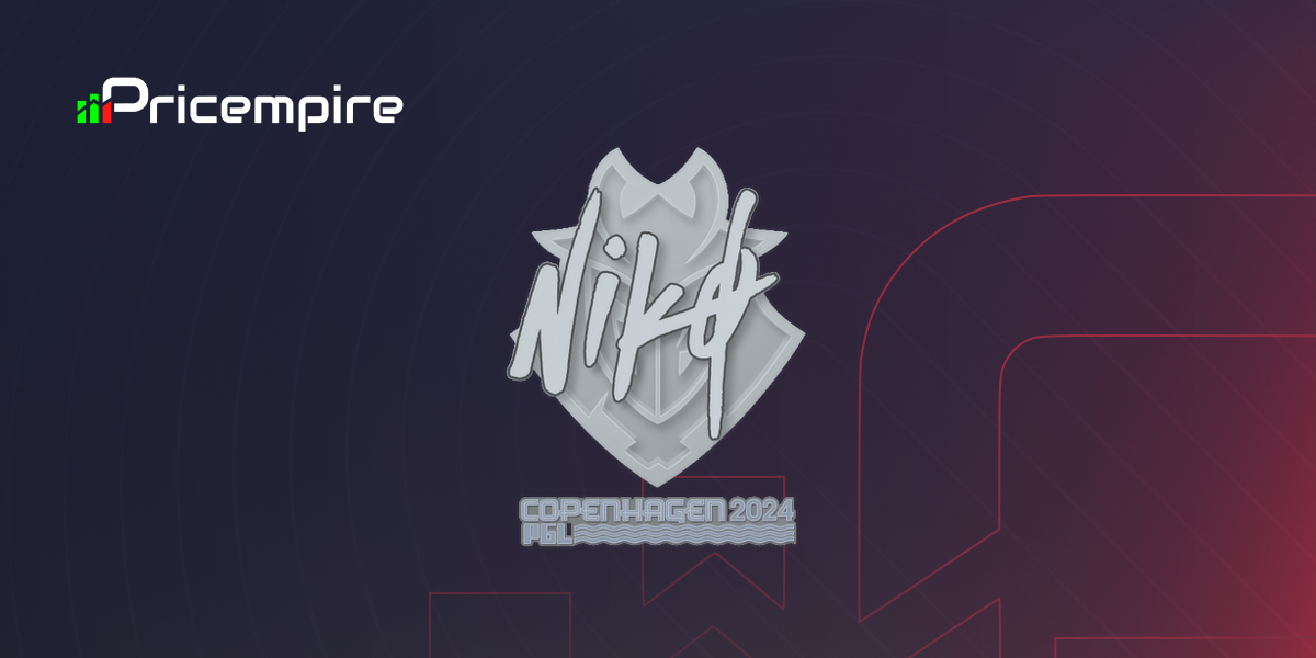 Sticker NiKo | Copenhagen 2024 Prices, Stats - Pricempire
