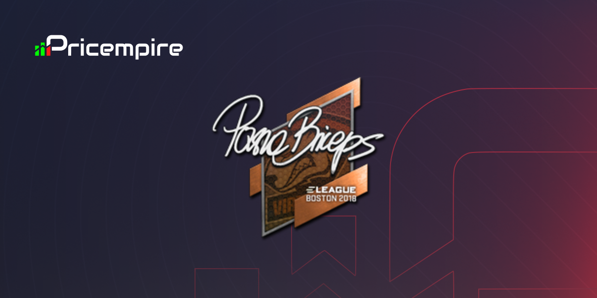 Sticker | pashaBiceps | Boston 2018 | Counter-Strike 2