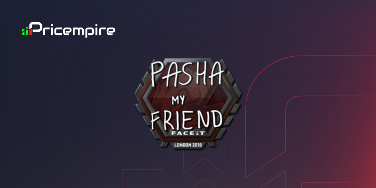 Sticker | pashaBiceps | London 2018 | Counter-Strike 2