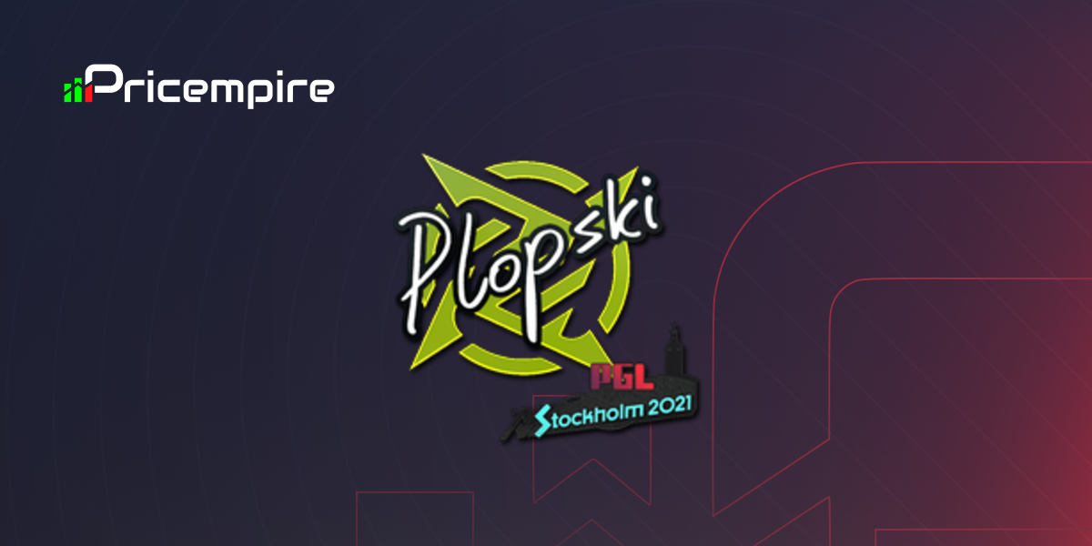 Sticker | Plopski | Stockholm 2021 | Counter-Strike 2