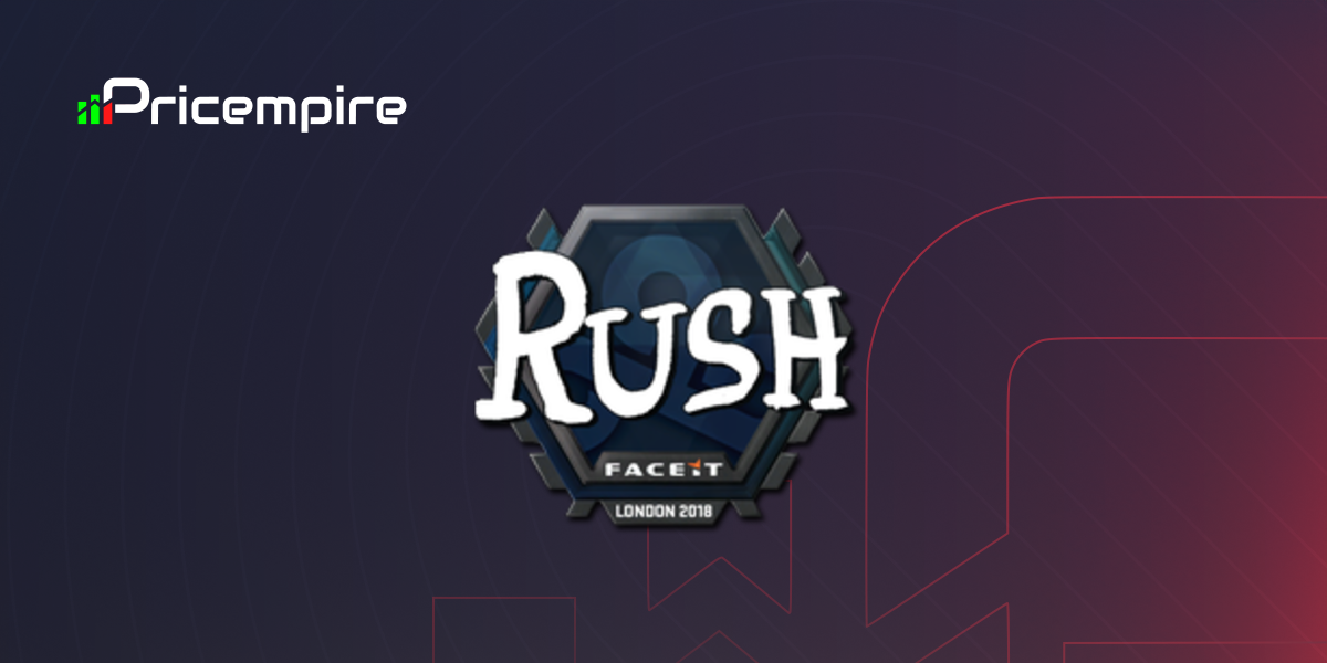 Sticker | RUSH | London 2018 | CS2 Market Stats & Analysis