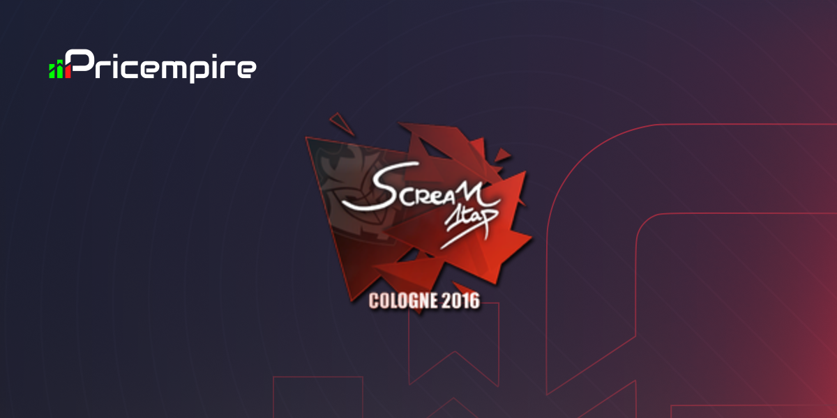 Sticker | ScreaM | Cologne 2016 | Counter-Strike 2