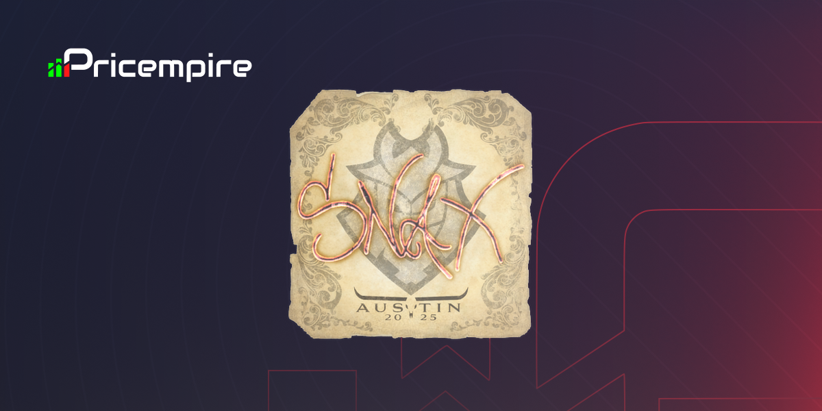 Sticker | Snax | Austin 2025 | CS2 Market Stats & Analysis