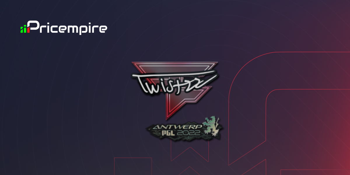 Sticker Twistzz | Antwerp 2022 Prices, Stats - Pricempire