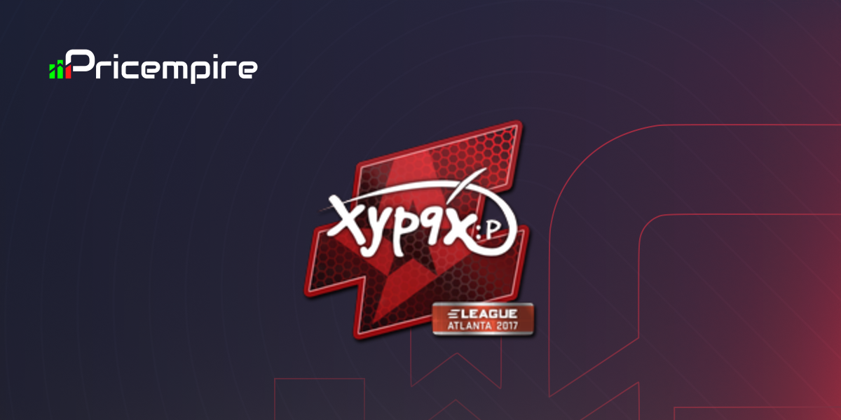 Sticker | Xyp9x | Atlanta 2017 | CS2 Market Stats & Analysis