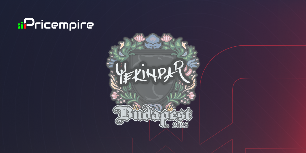Sticker | YEKINDAR | Budapest 2025 | Counter-Strike 2