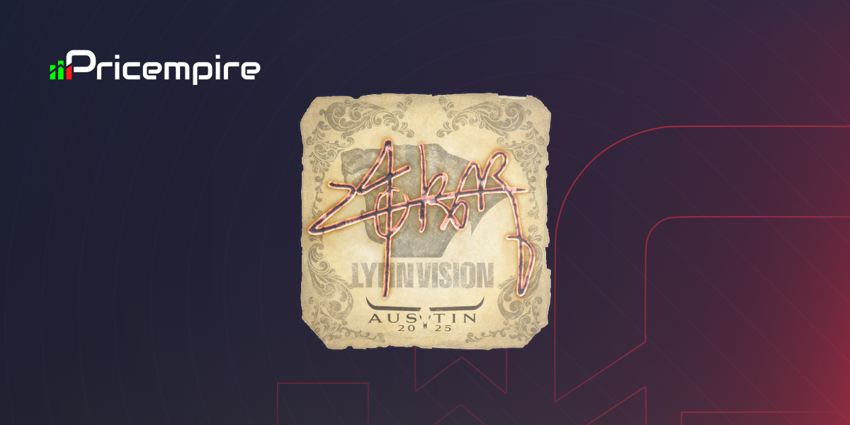 Sticker | z4KR | Austin 2025 | CS2 Market Stats & Analysis