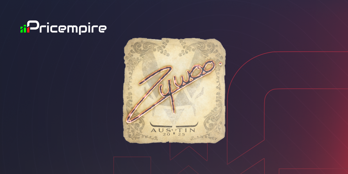 Sticker | ZywOo | Austin 2025 | CS2 Market Stats & Analysis