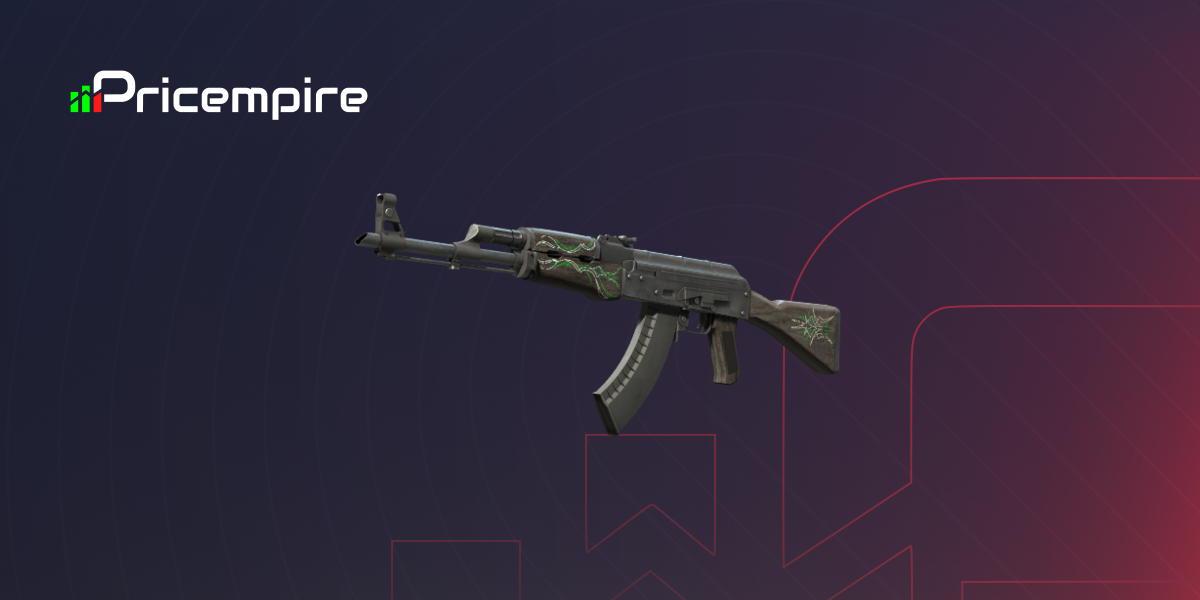 AK-47 | Emerald Pinstripe | CS2 Market Stats & Analysis