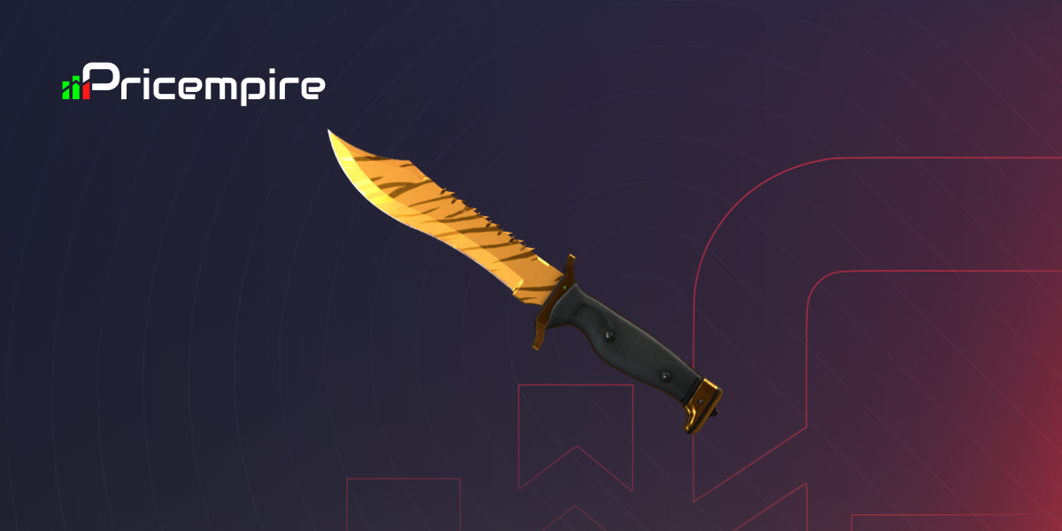 Bowie Knife | Tiger Tooth | CS2 Market Stats & Analysis