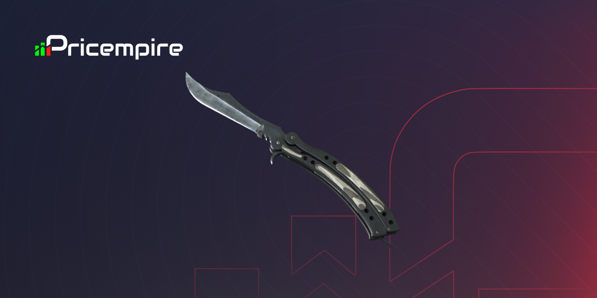 Butterfly Knife | Black Laminate - CS2 skin Market Data