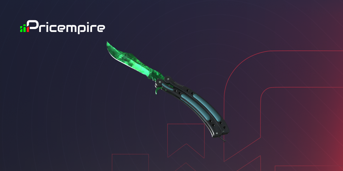 Butterfly Knife | Gamma Doppler - Emerald | Counter-Strike 2