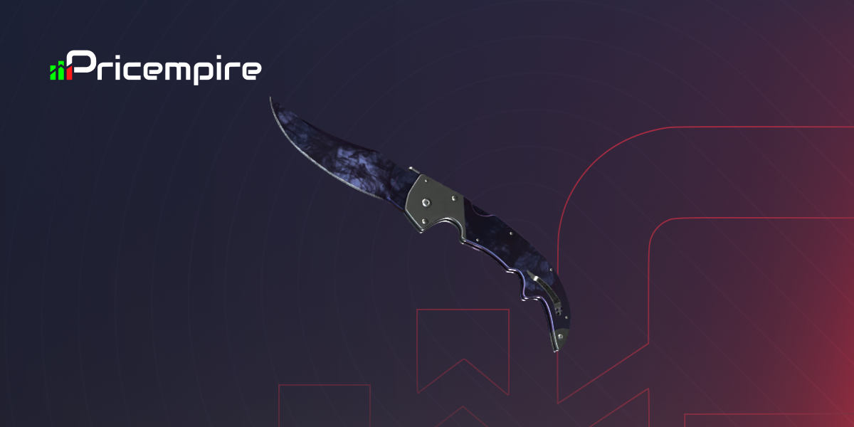 Falchion Knife | Doppler - Black Pearl | Counter-Strike 2