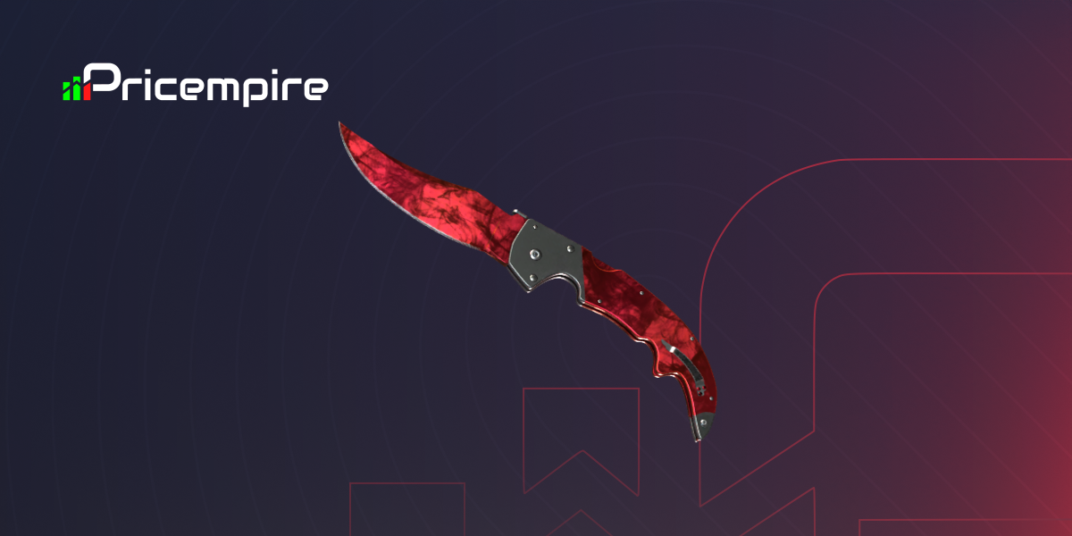 Falchion Knife | Doppler - Ruby - CS2 skin Market Data