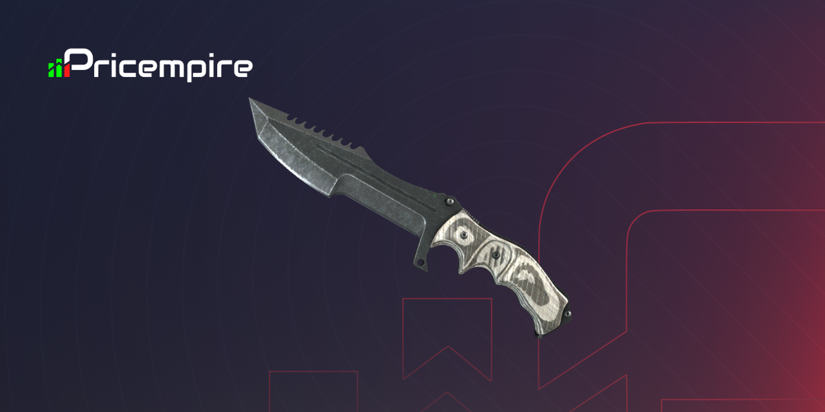 Huntsman Knife | Black Laminate - CS2 skin Market Data