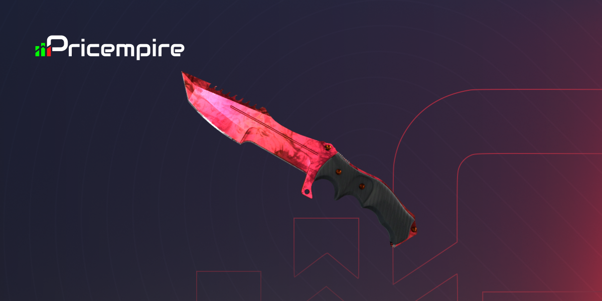 Huntsman Knife | Doppler - Ruby - CS2 skin Market Data