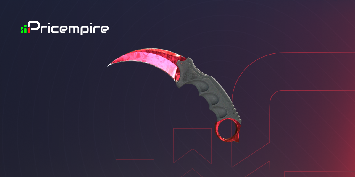 Karambit | Doppler - Ruby | CS2 Market Stats & Analysis