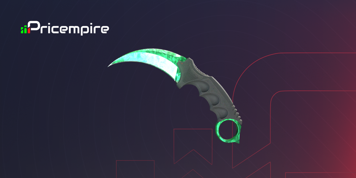 Karambit | Gamma Doppler - Emerald - CS2 skin Market Data