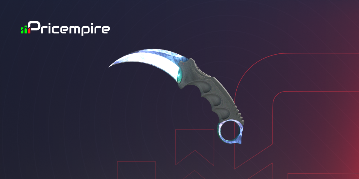 Karambit | Gamma Doppler - Phase 1 - CS2 skin Market Data
