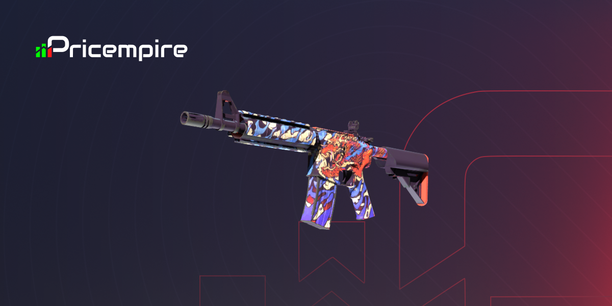 M4A4 | 龍王 Dragon King | CS2 Market Stats & Analysis