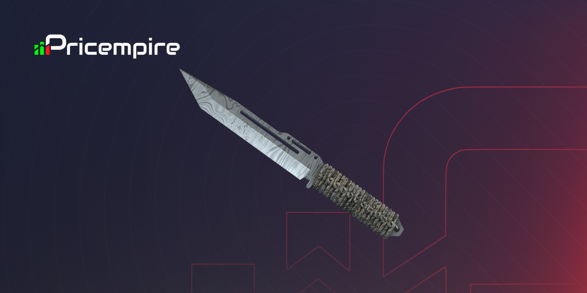 Paracord Knife | Damascus Steel - CS2 skin Market Data