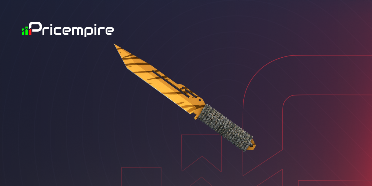 Paracord Knife | Tiger Tooth | CS2 Market Stats & Analysis