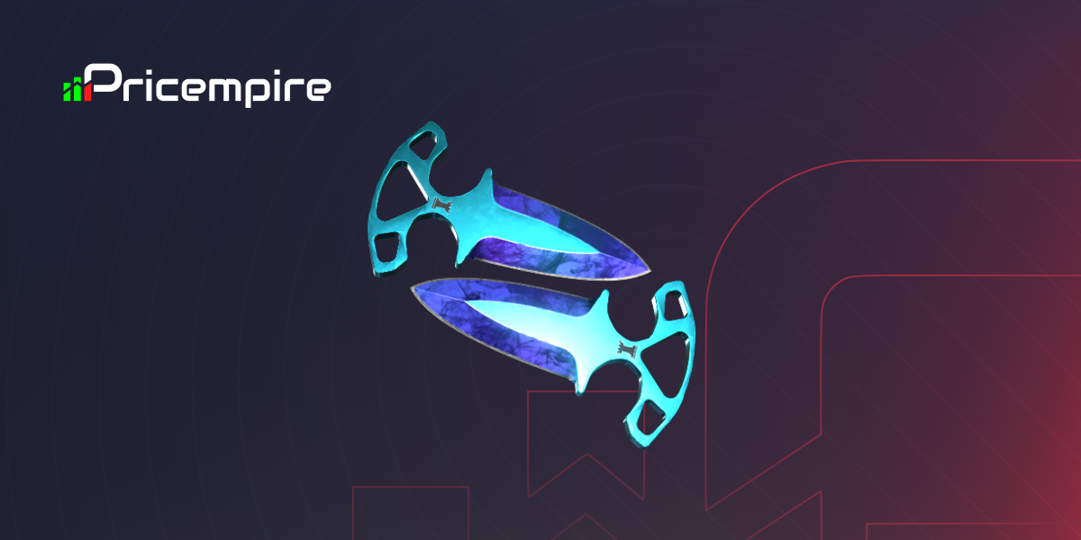 Shadow Daggers | Doppler - Sapphire - CS2 skin Market Data