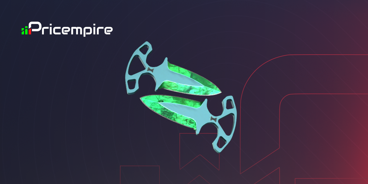 Shadow Daggers | Gamma Doppler - Emerald | Counter-Strike 2