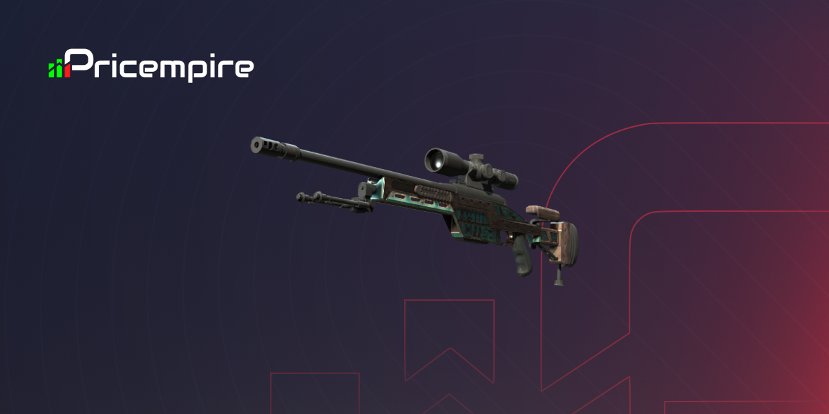 SSG 08 | Azure Glyph | CS2 Market Stats & Analysis