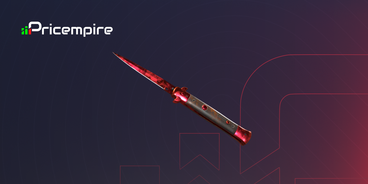Stiletto Knife | Doppler - Ruby - CS2 skin Market Data