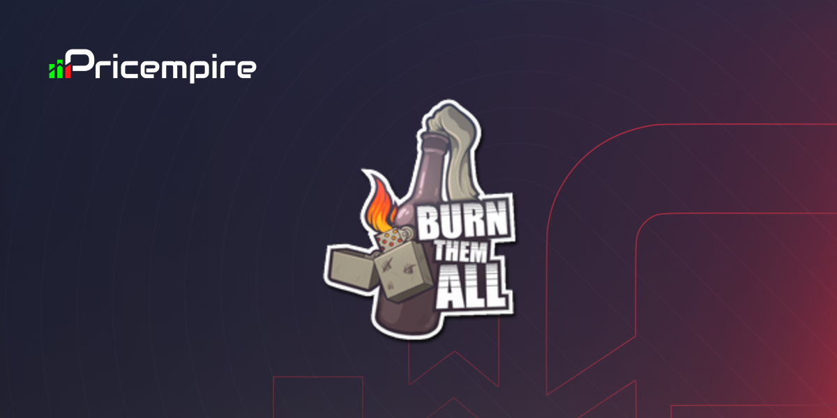 Sticker | Burn Them All | CS2 Market Stats & Analysis