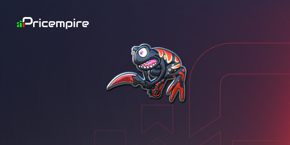 Sticker | Crimson Web Poison Frog - CS2 sticker Market Data