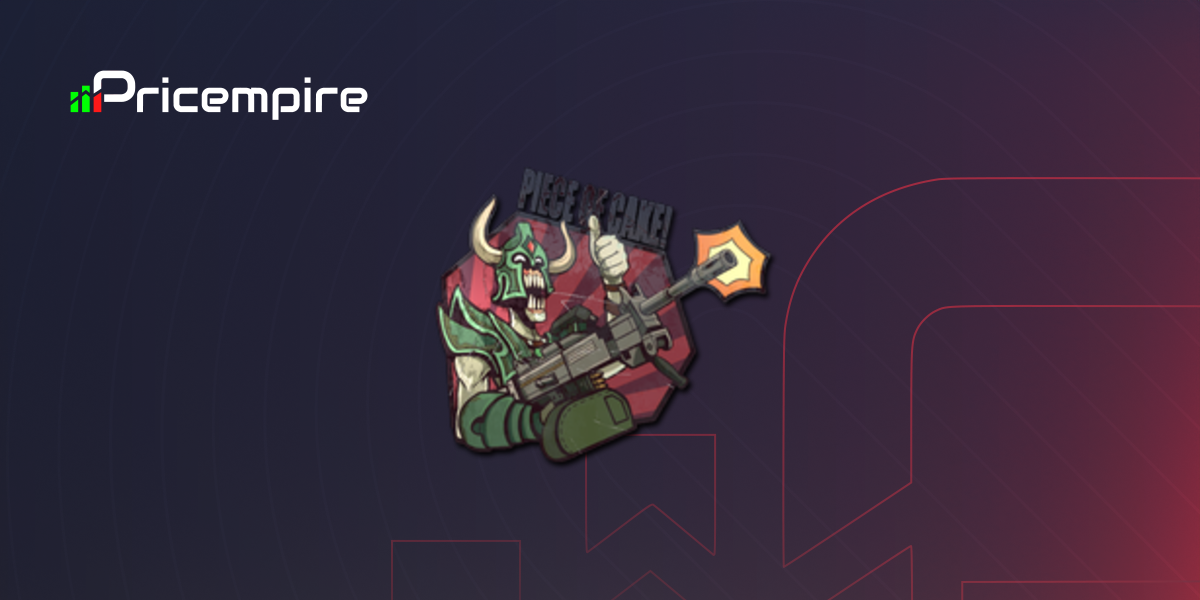 Sticker | Piece Of Cake | CS2 Market Stats & Analysis