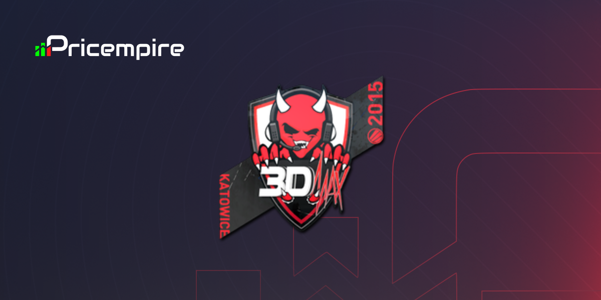 Sticker | 3DMAX | Katowice 2015 | Counter-Strike 2